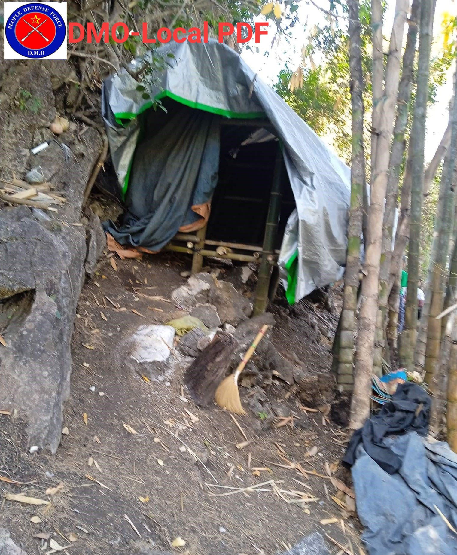 ဒီးမော့ဆို၊ အနောက်ဘက်ခြမ်း စစ်ရှောင်စခန်းထဲ လက်နက်ကြီးကျရောက်လို့ အမ